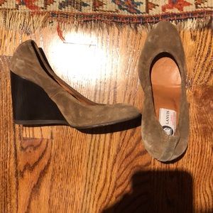 Lanvin Shoes | Gorgeous Patent Leather Classic Wedges | Poshmark